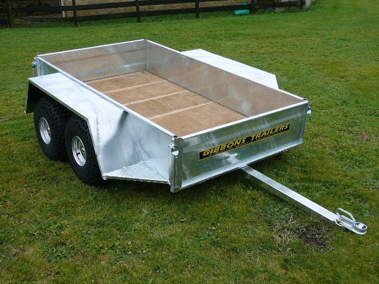Tandem Axle Farm Bike Trailer | Trailers for Sale | Gibbons Engineering ...