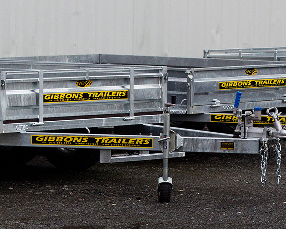 Trailers for Sale | Single & Tandem Axle | Gibbons Engineering - NZ